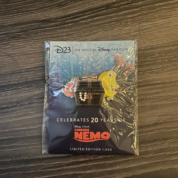 Disney | Accessories | D23exclusive Finding Nemo Pin 2th Anniversary ...